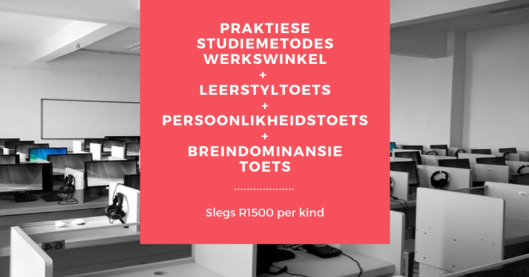 Begin die nuwe skooljaar reg