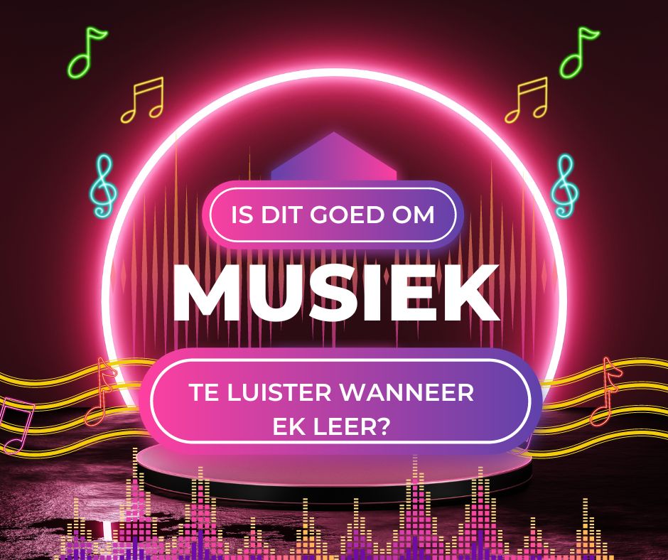Is dit goed om na musiek te luister wanneer ek leer? - Opti-Kidz& Teens ...