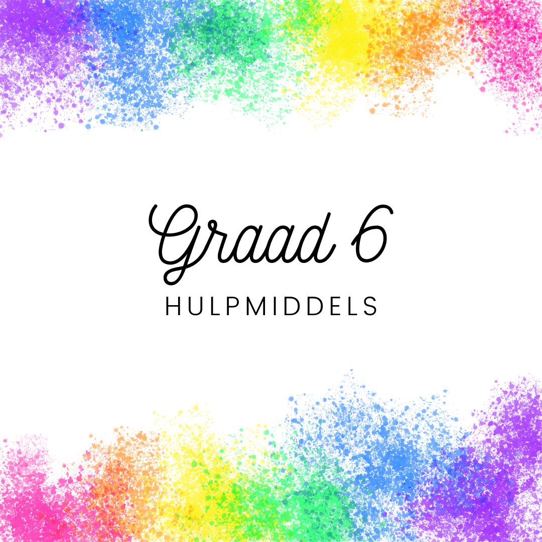 Graad 6 - Studiemetodes