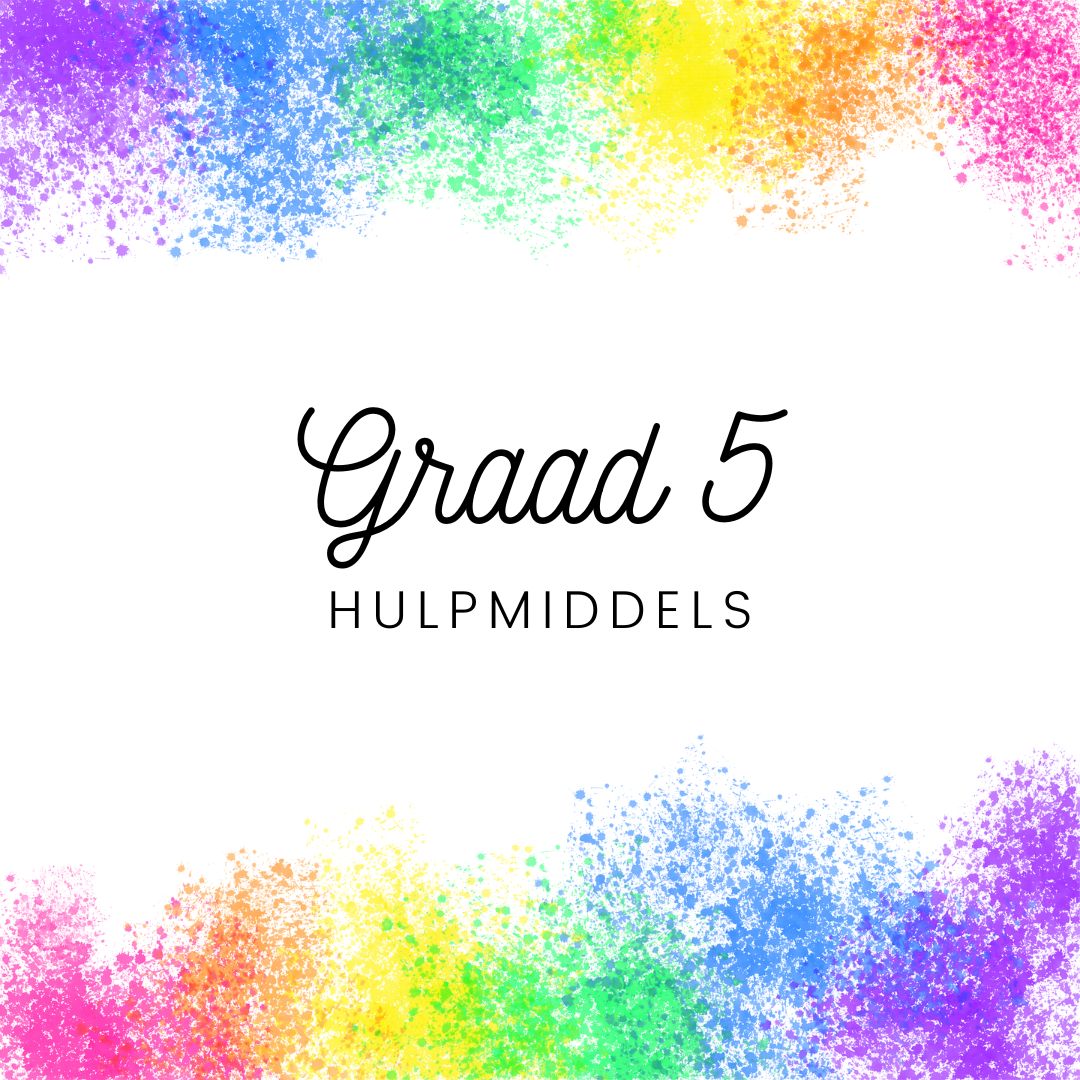 Graad 5 - Studiemetodes
